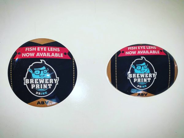 Keg Lenses & Badges | Round, Oval, Frogeye & Fisheye - Brewery Print